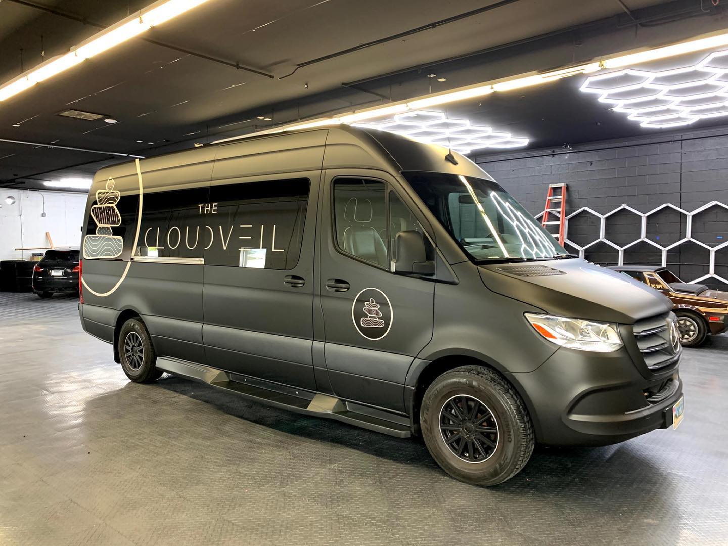Full Matte Black Sprinter RV SCS Wraps